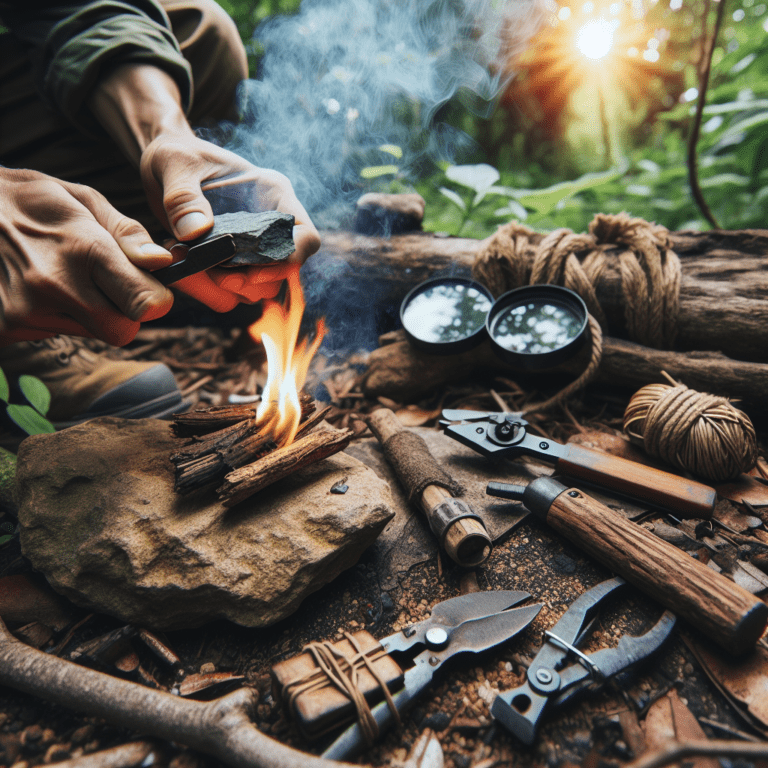 Starting A Fire Without Matches: Alternative Methods - survival