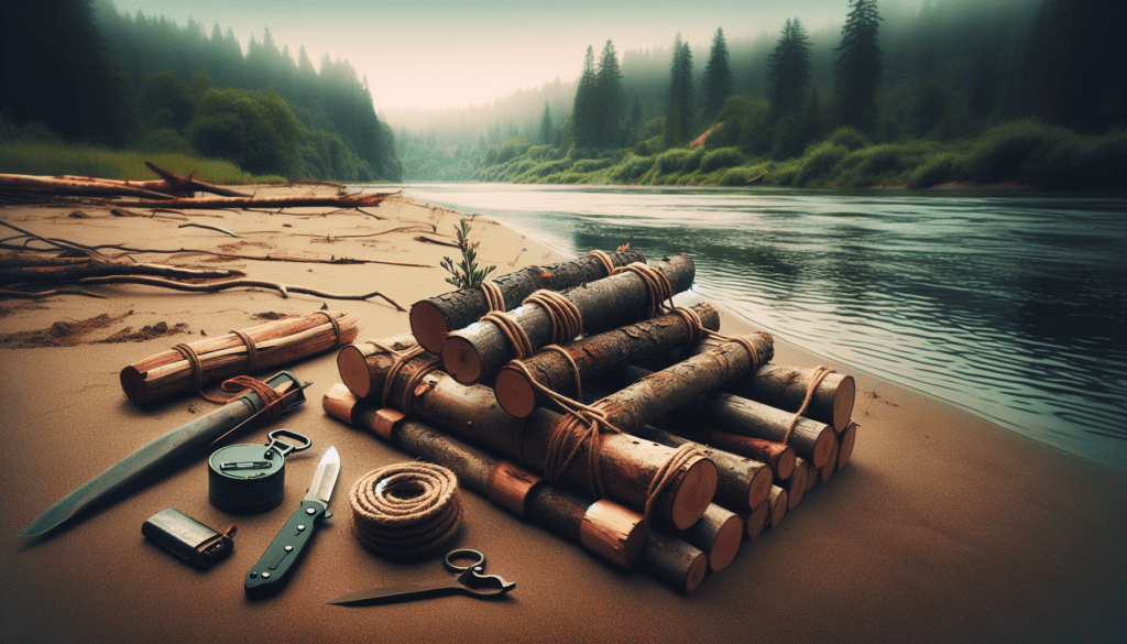 How To Build A Makeshift Raft - survival