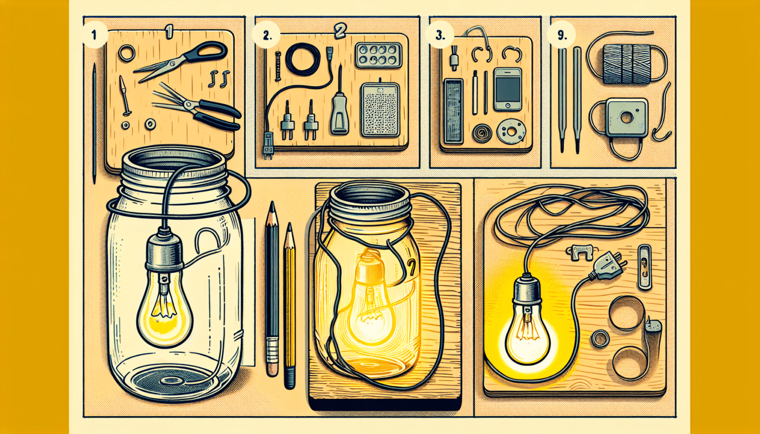 How To Make A Makeshift Lamp For Lighting - survival